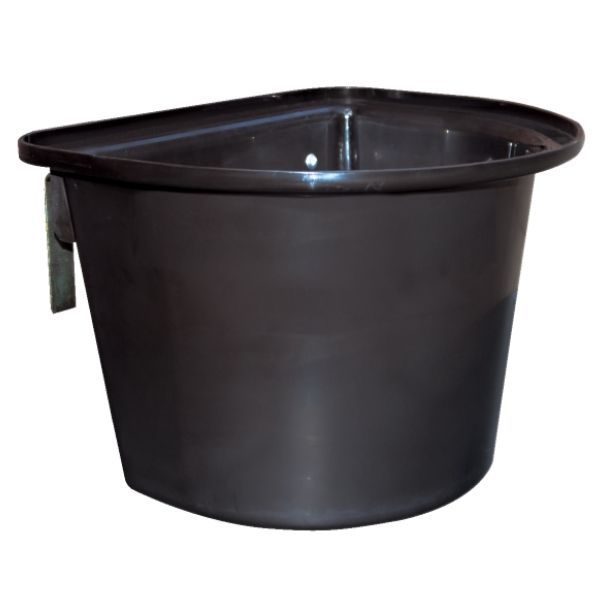 Feed bucket without handle Black - Ukal