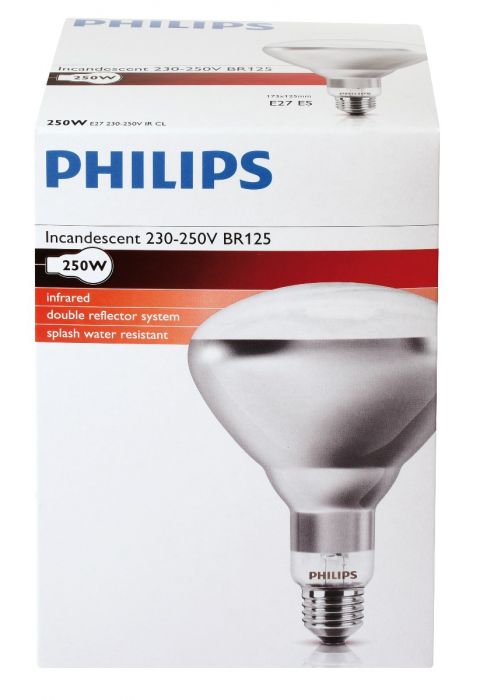 Philips IR light bulb 250 W - Ukal
