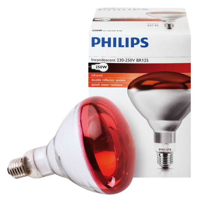 Philips IR light bulb 250 W - Ukal