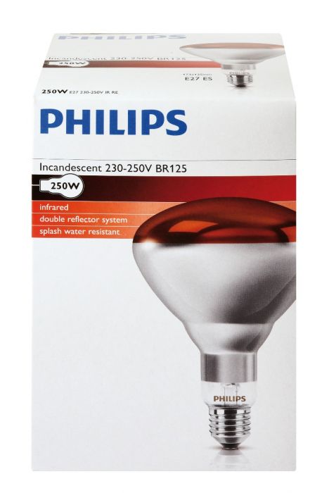 Philips IR light bulb 250 W - Ukal