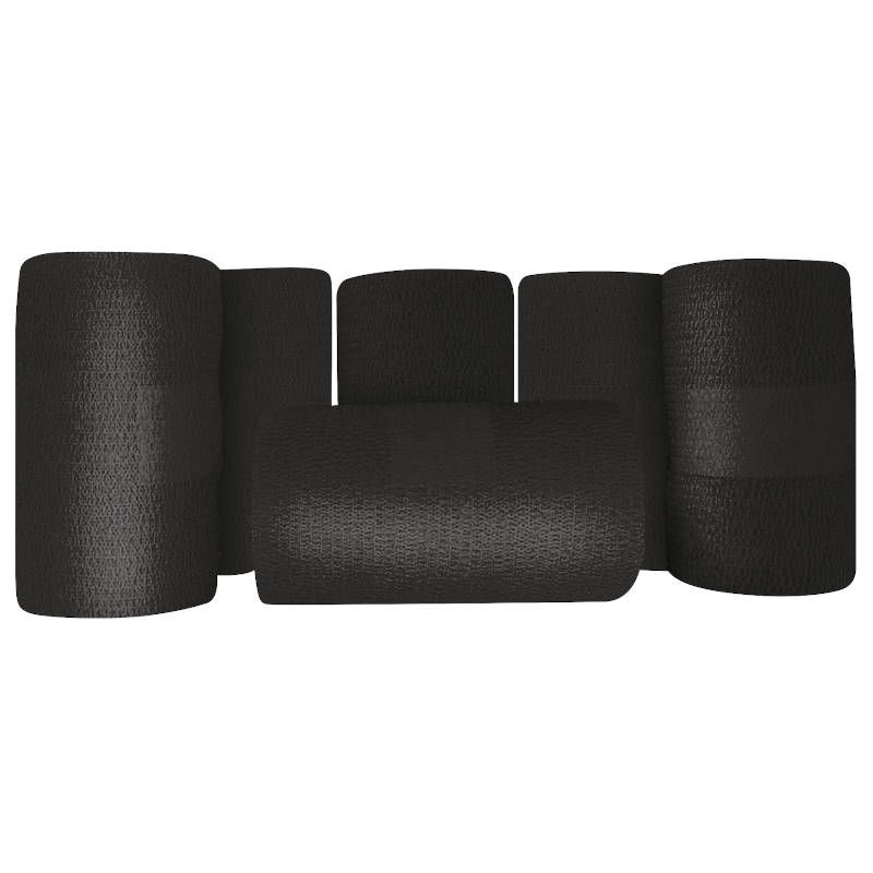 Cohesive flexible bandage, black color - Ukal