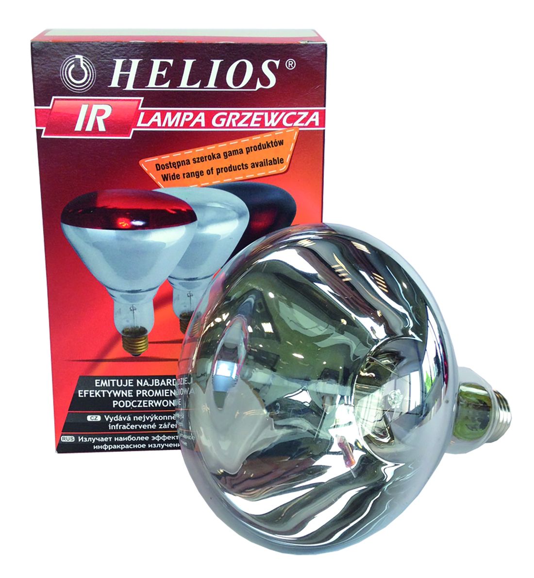 Infrared Helios bulb 175 W, white - Ukal