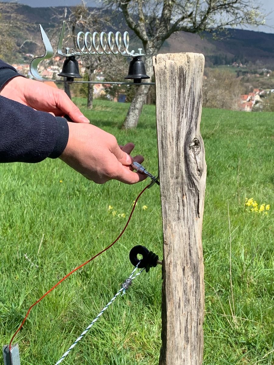 Lightning insulator with spring X1 - Ukal