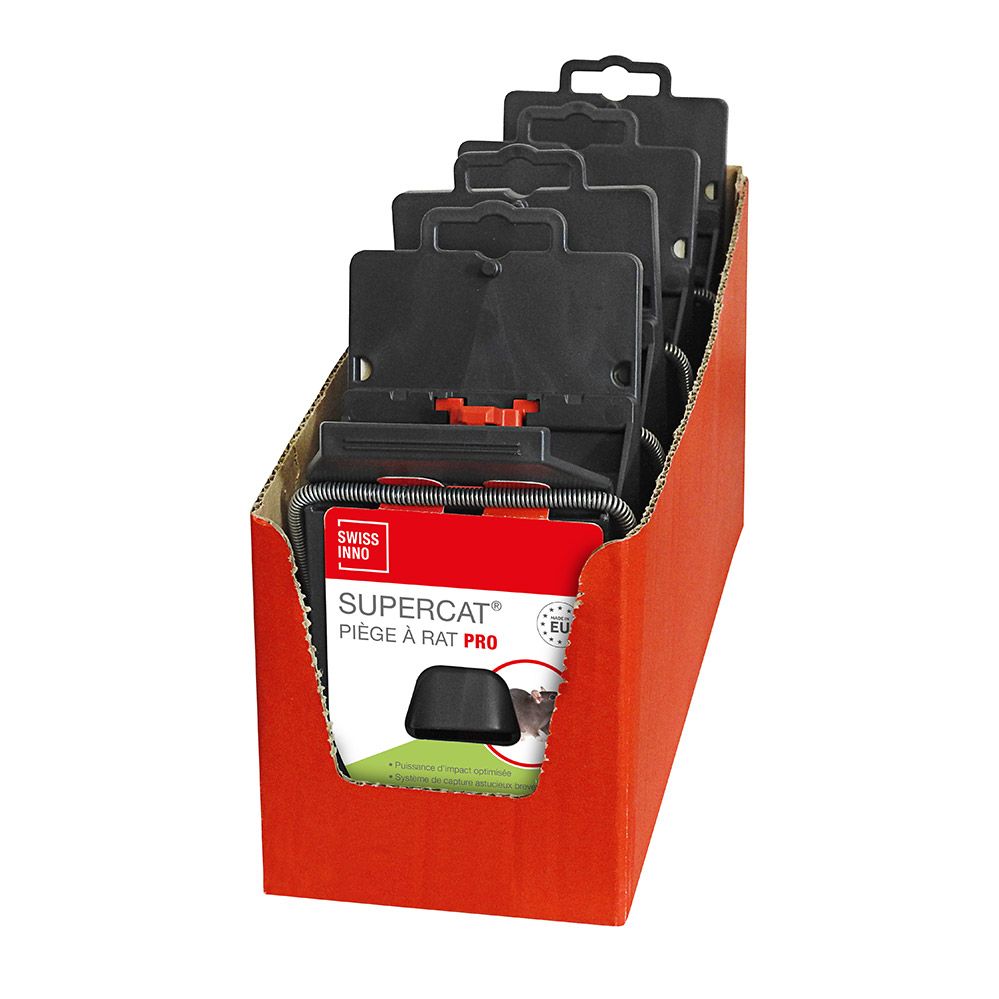 4 SUPERCAT PRO rat traps - Ukal