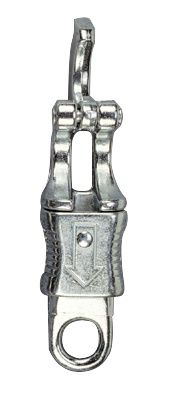 Mousqueton de panique oeil rond fixe 20 mm - Ukal